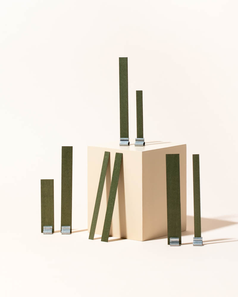 forest green single-ply wood wick .02 – EAP Innovations