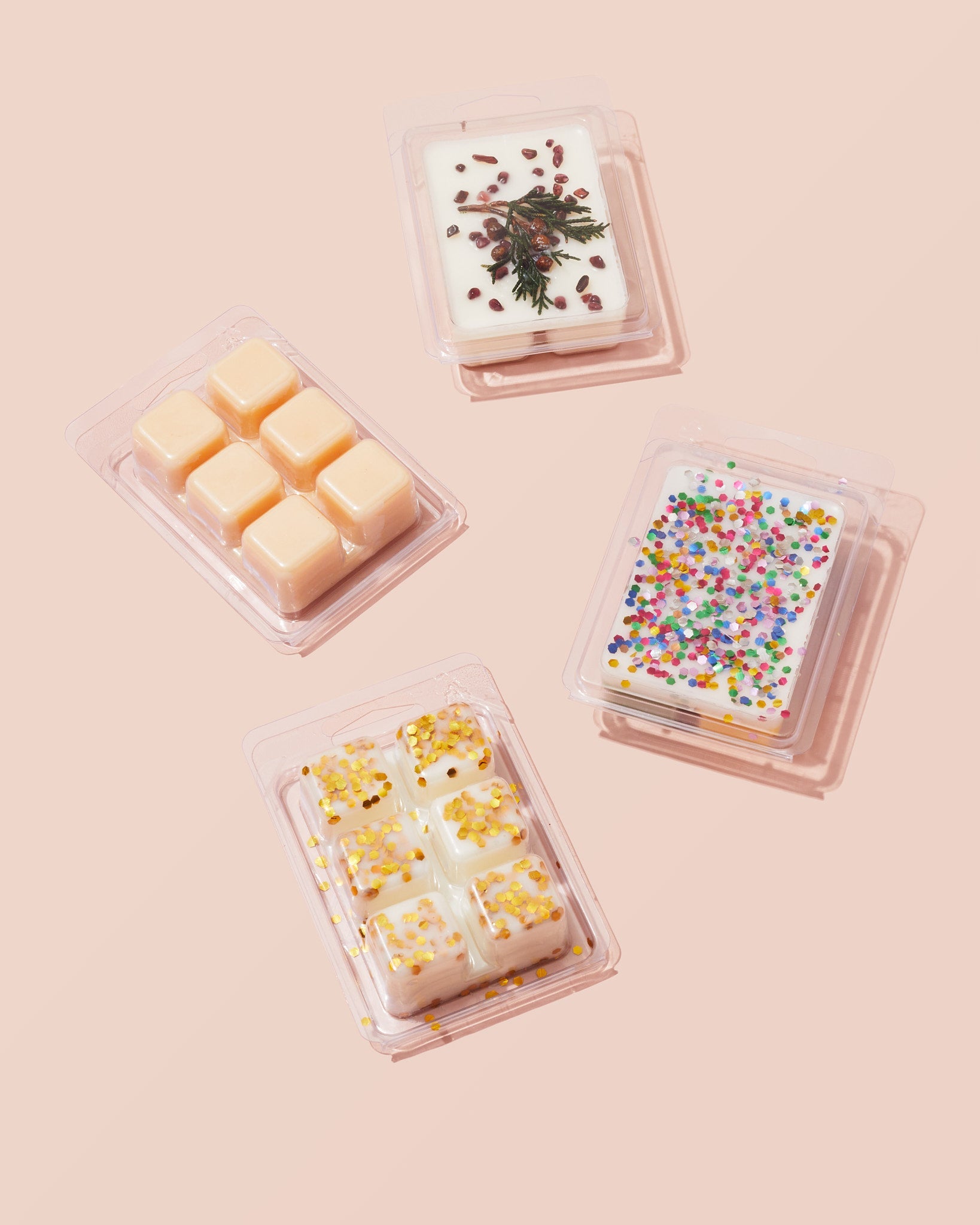 recycled plastic cavity square clamshell - set of 100 – EAP Innovations